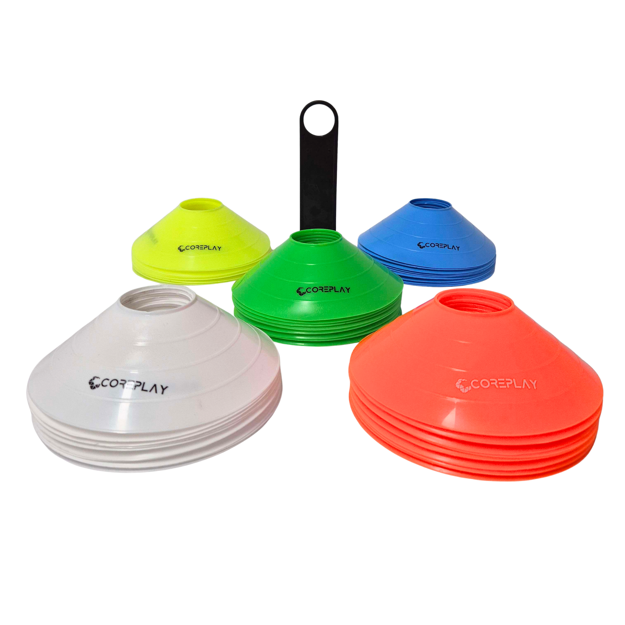 Round Flat Cone Markers Australia – Pro Football Group